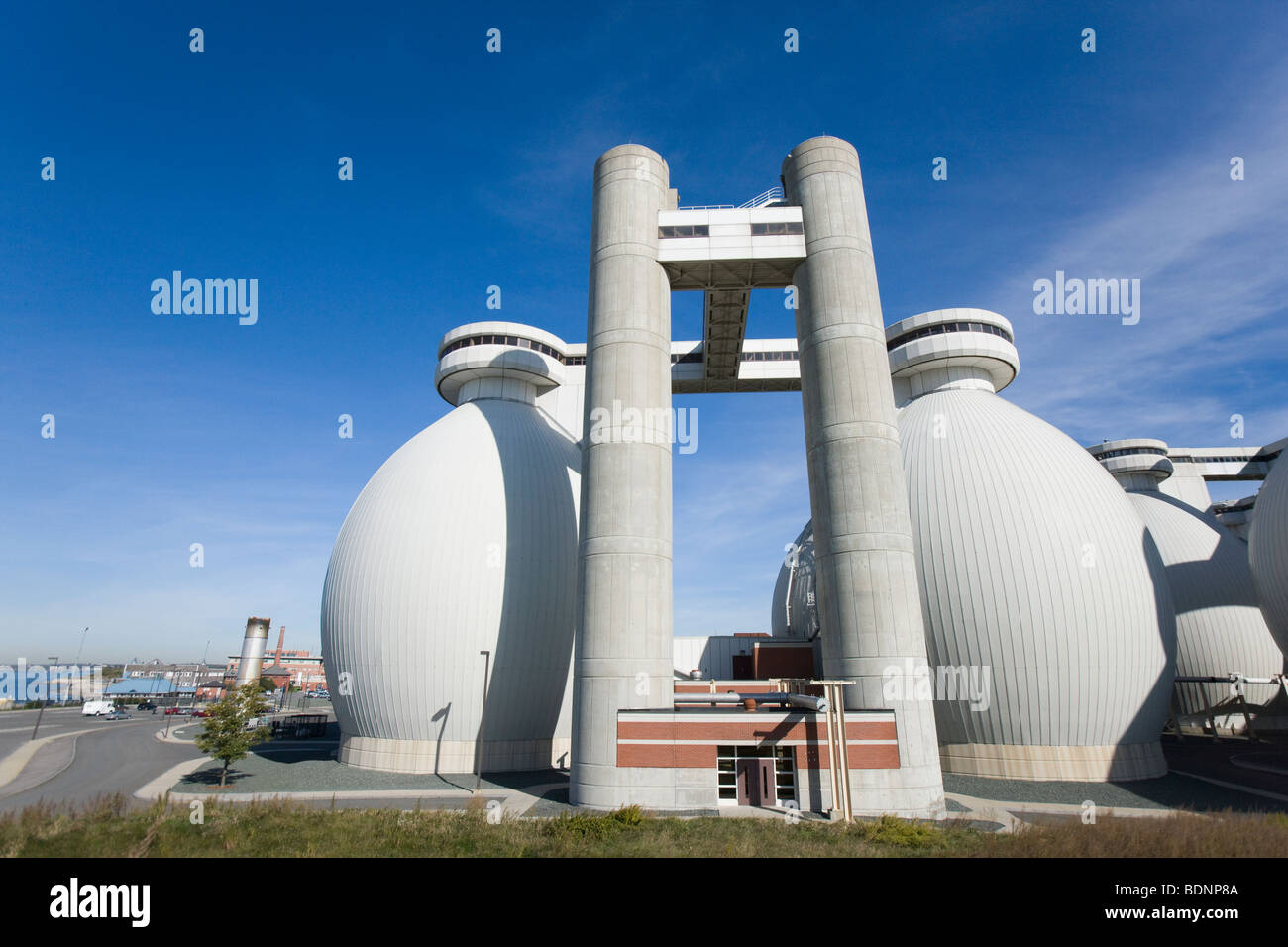 Digester tanks in water treatment hi-res stock photography and images ...