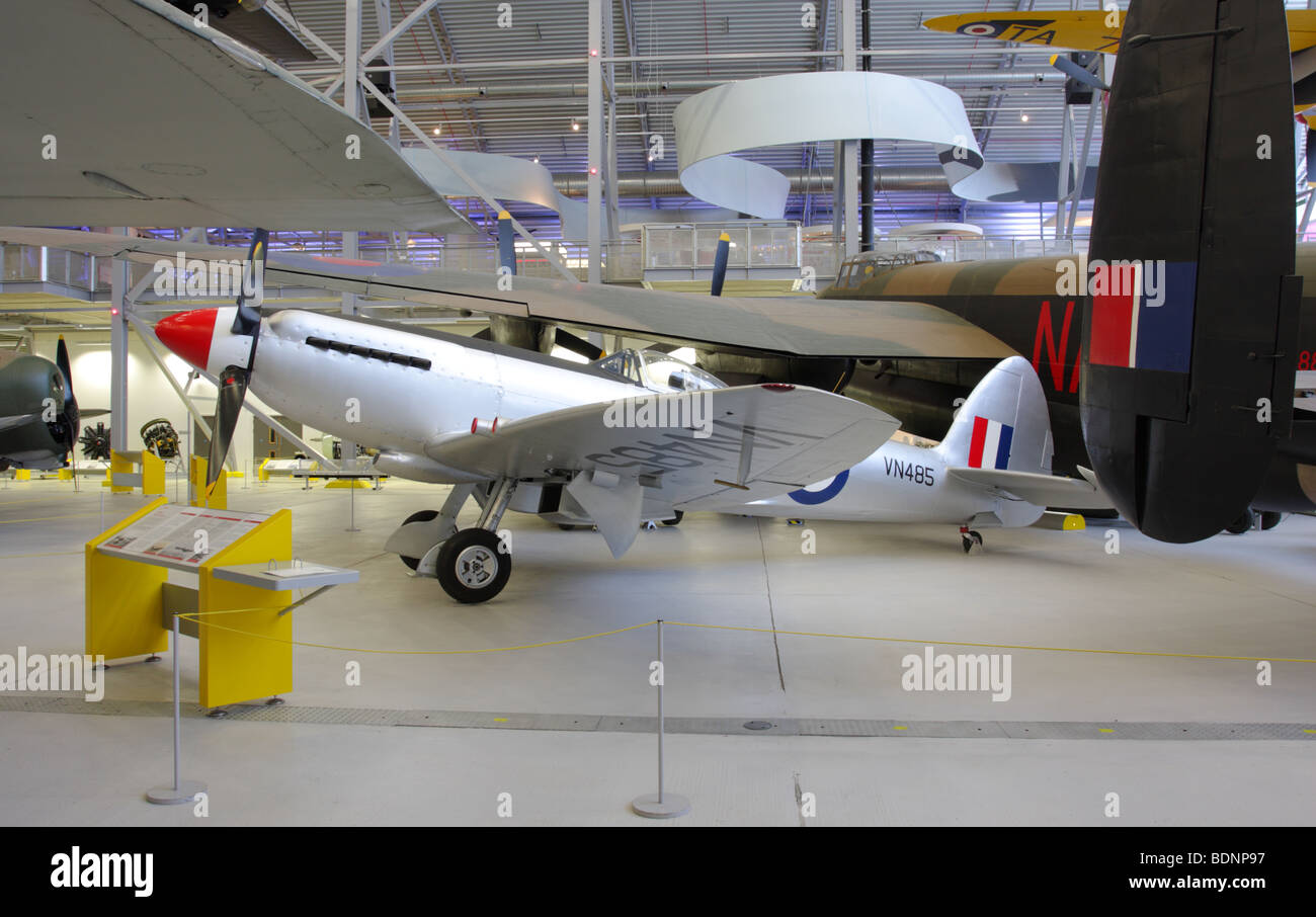 In silver livery and on permanent display in the Air Space Hangar at ...