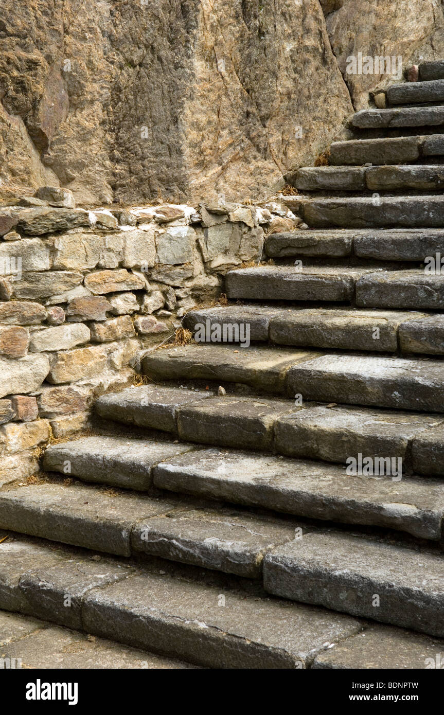 Old city steps hi-res stock photography and images - Alamy