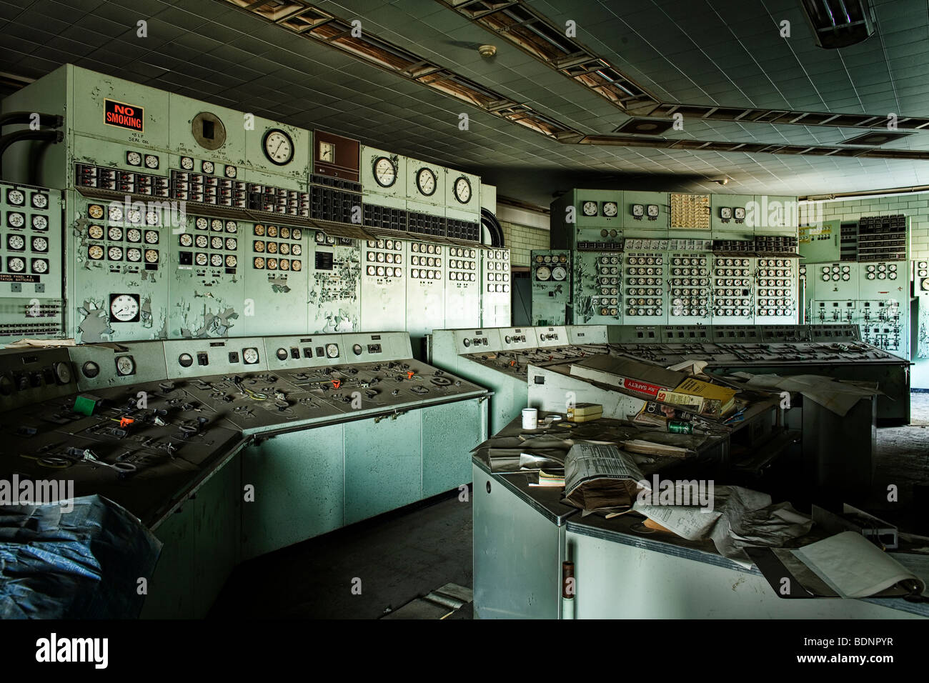 The control room Stock Photo - Alamy