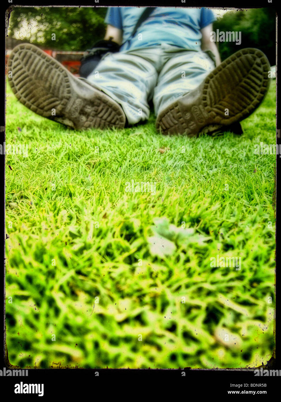 Ground level view hi-res stock photography and images - Alamy