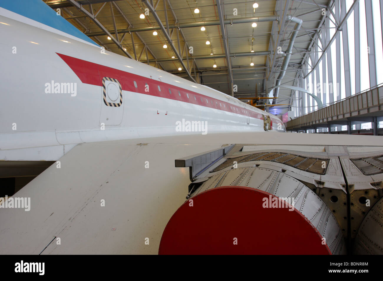 The BAC/Aerospatiale Concorde 101 prototype, low level aspect of the ...