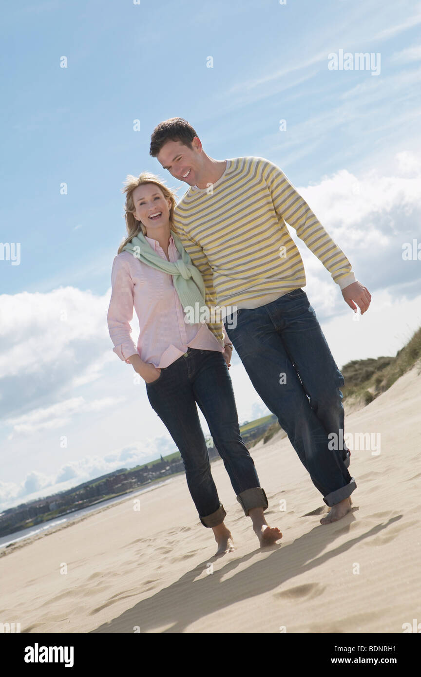Walking around sandy beach in hi-res stock photography and images - Alamy