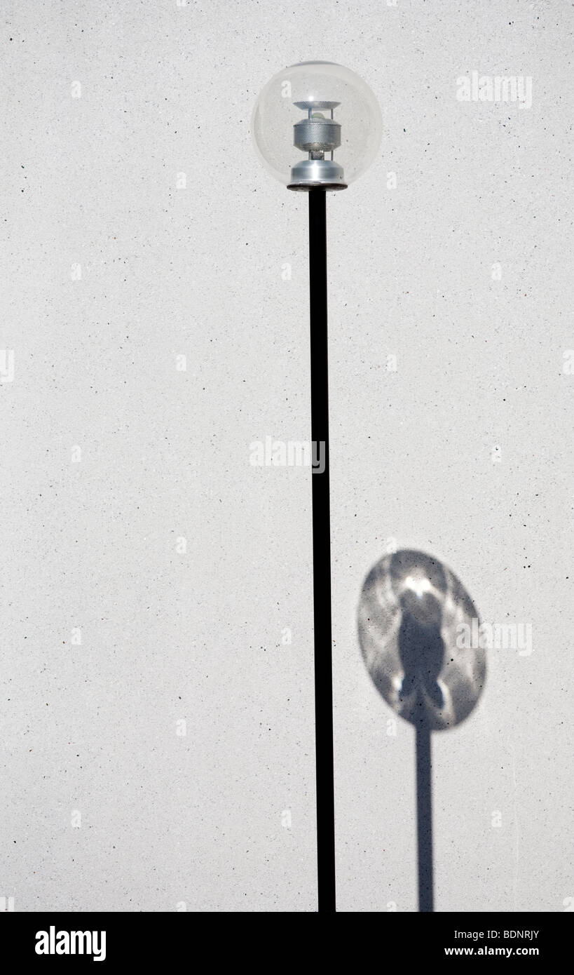Street lamp and it's shadow Stock Photo - Alamy