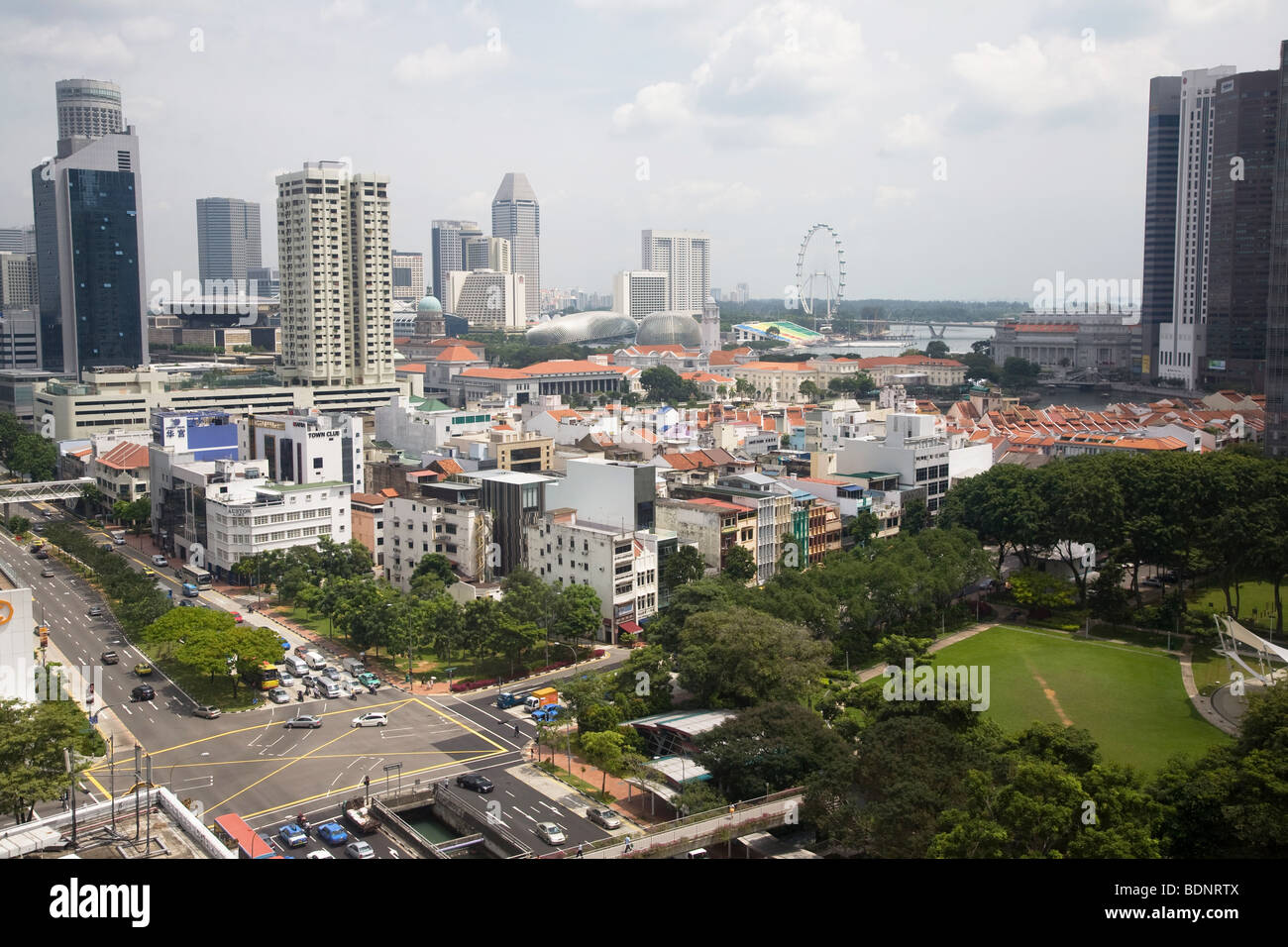 Singapore Skyline Fareast asia high rise buildings Stock Photo - Alamy