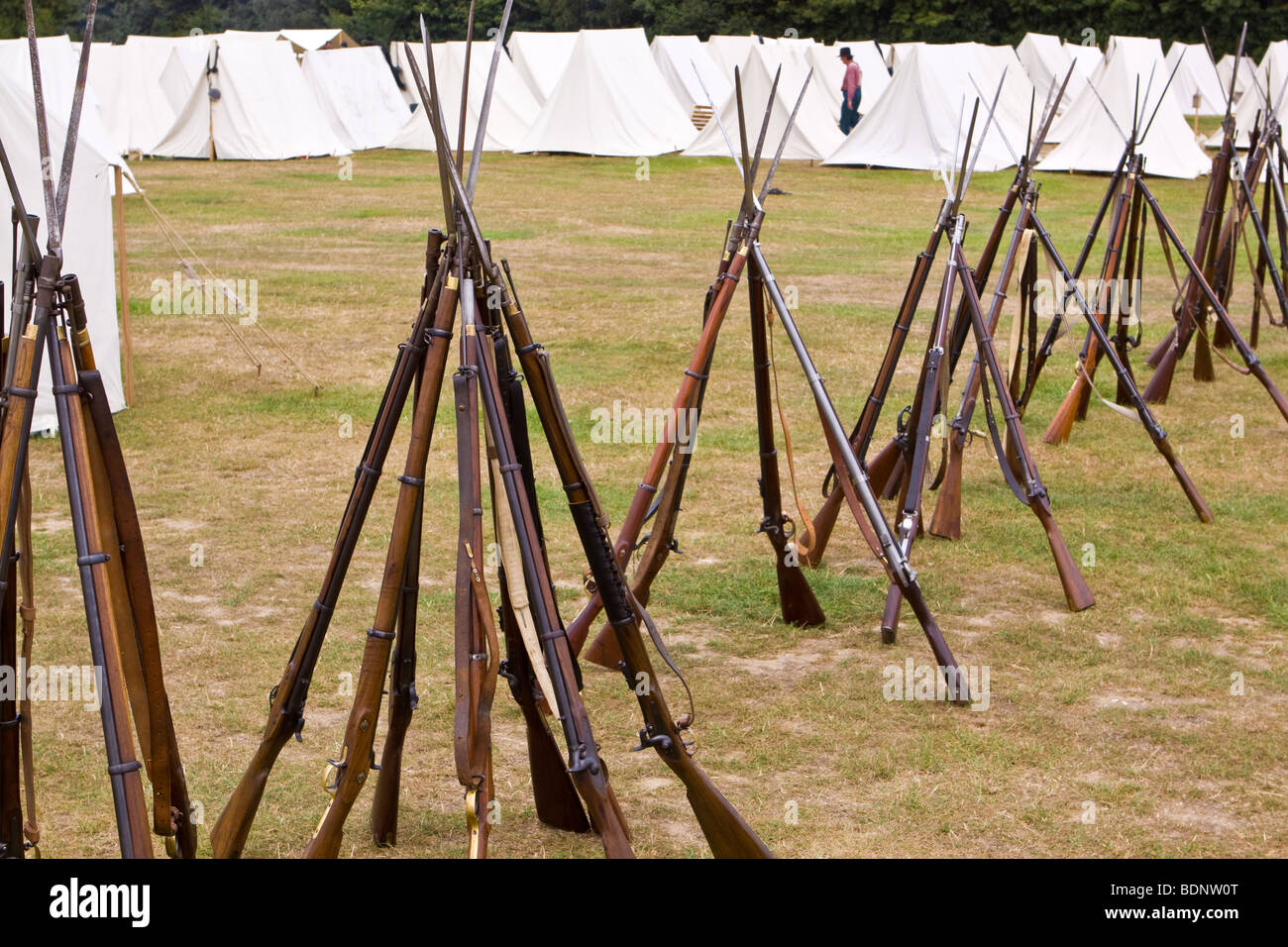 Civil war tent hi-res stock photography and images - Alamy