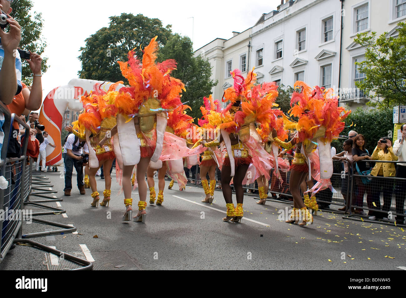 Impressive costumes at the 2009 Notting Hill Carnival Stock Photo - Alamy