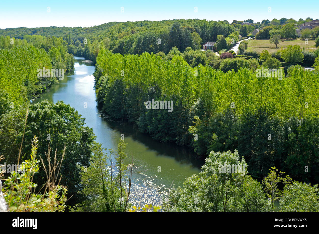 the river Anglin, France Stock Photo - Alamy