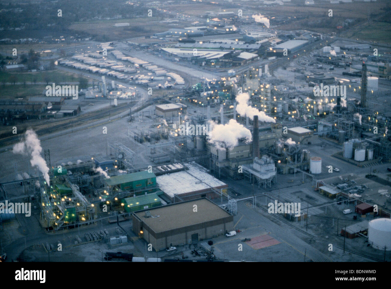 Power Plant, long beach, aearial view Stock Photo - Alamy