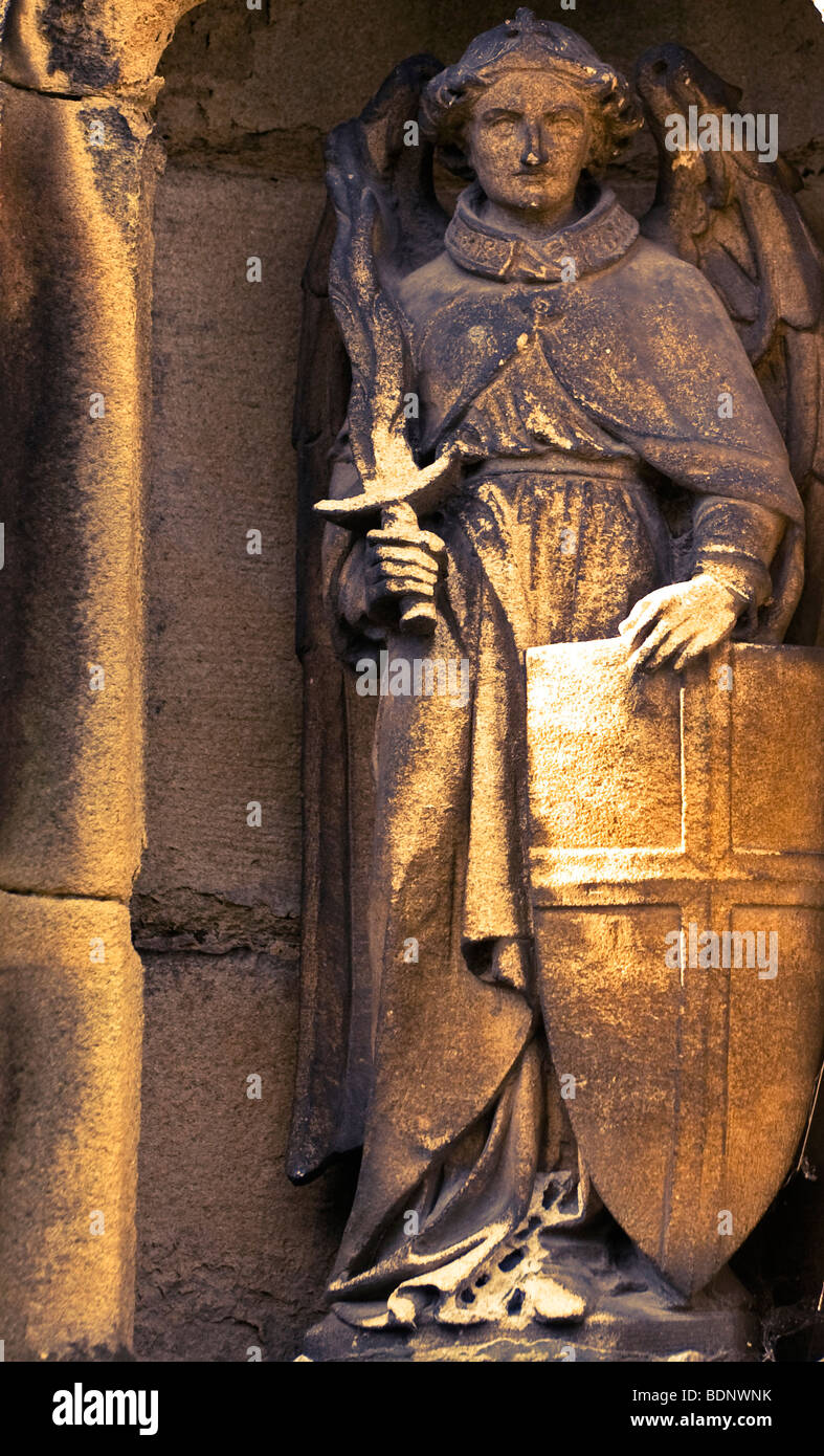 Medieval carved figure on hi-res stock photography and images - Alamy