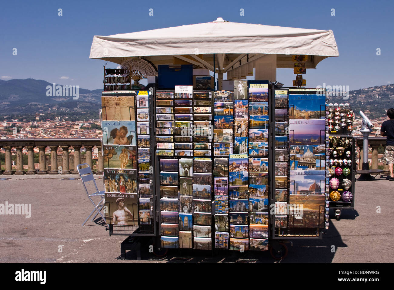Souvenir Stall Florence Italy High Resolution Stock Photography and ...