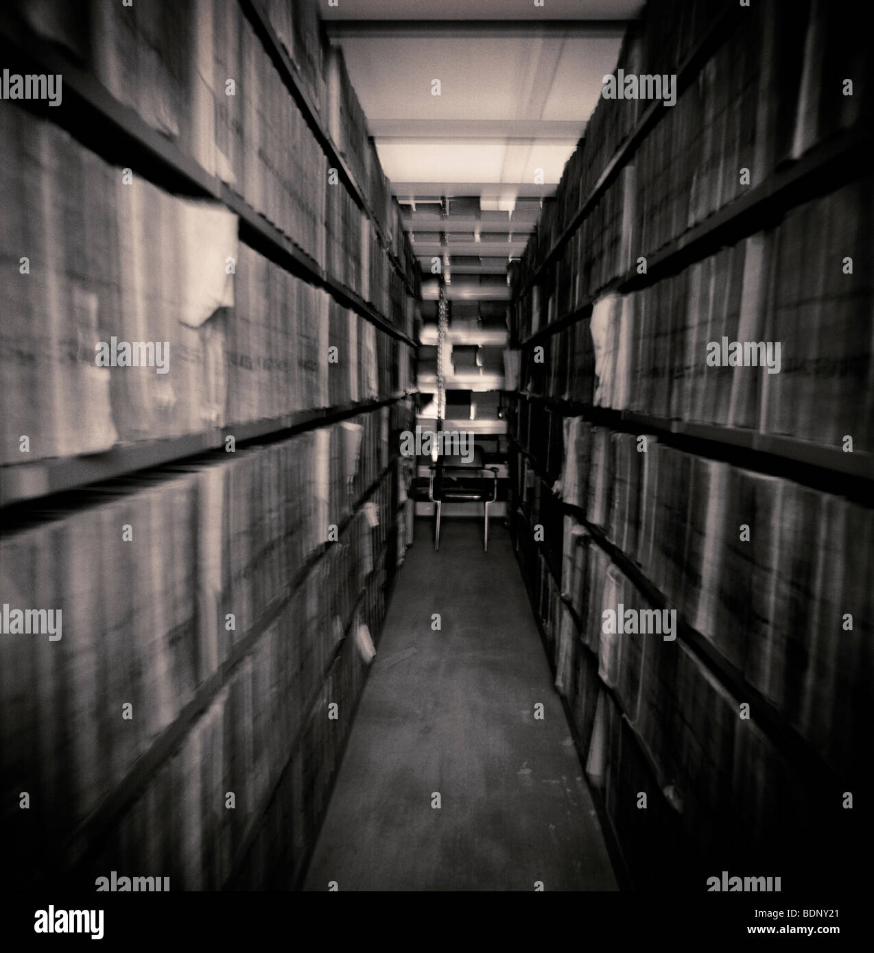 Old library aisle hi-res stock photography and images - Alamy
