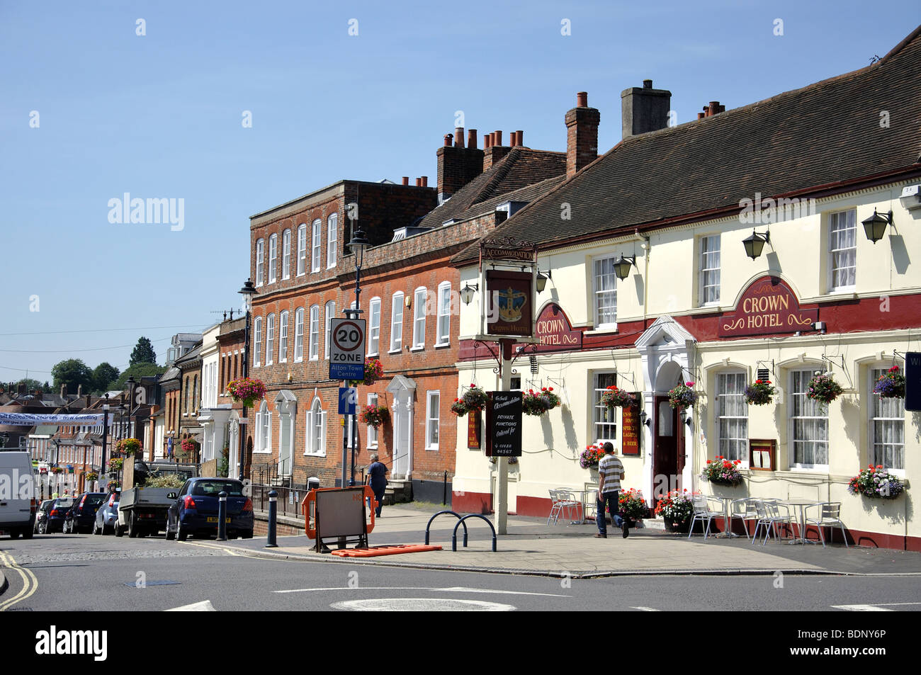 High Street Alton Hampshire England High Resolution Stock Photography ...