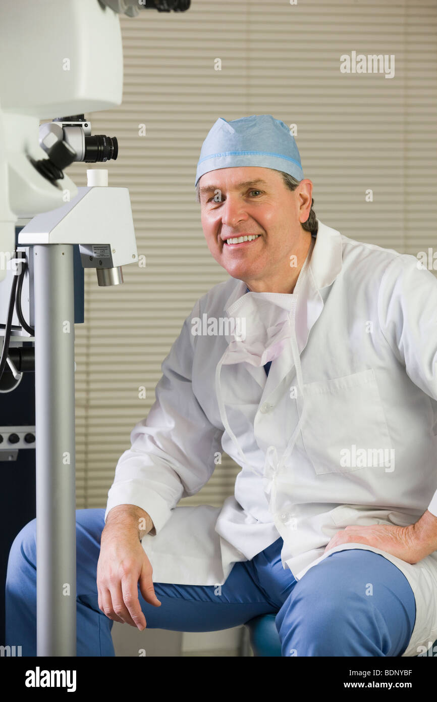 Portrait of a doctor Stock Photo - Alamy