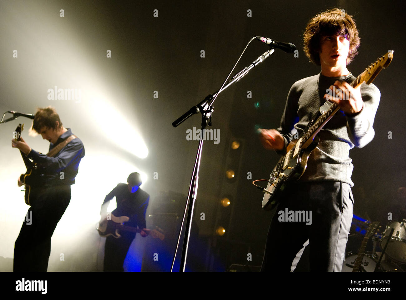 The Last Shadow Puppets @ The Apollo Manchester Stock Photo - Alamy