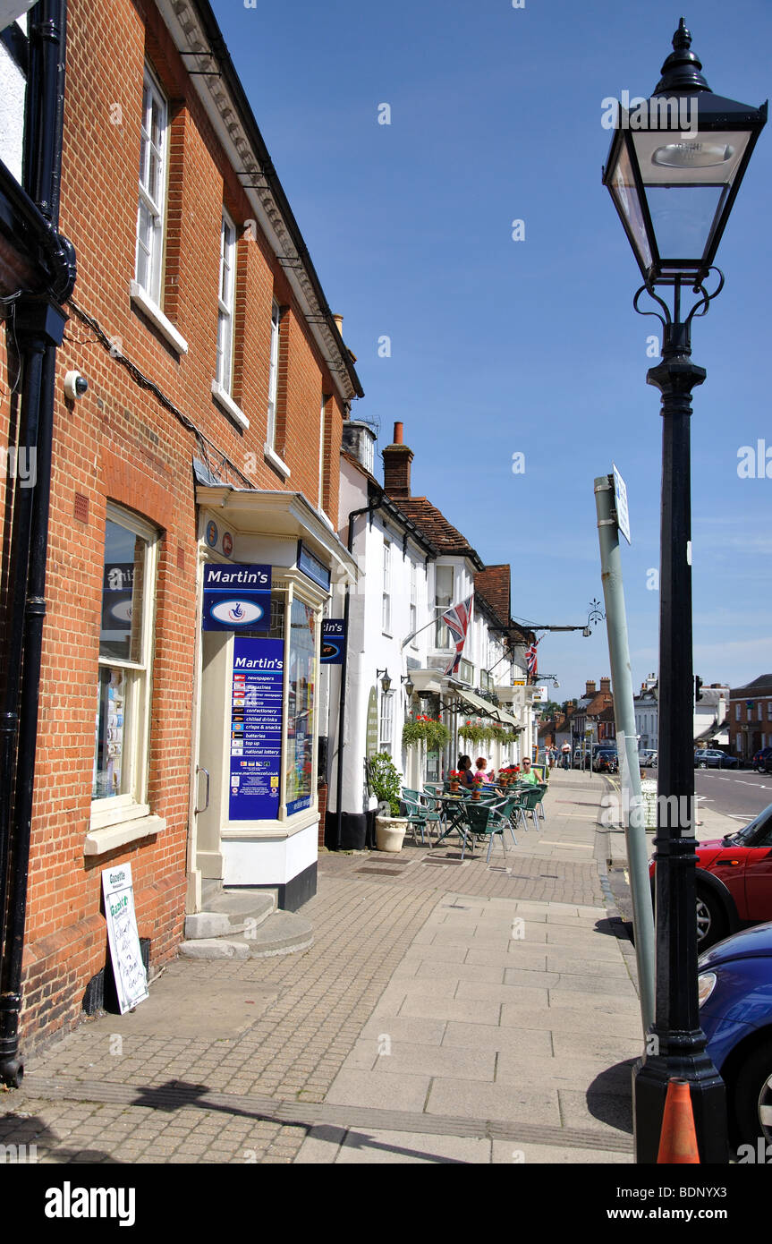 High Street, Odiham, Hampshire, England, United Kingdom Stock Photo - Alamy