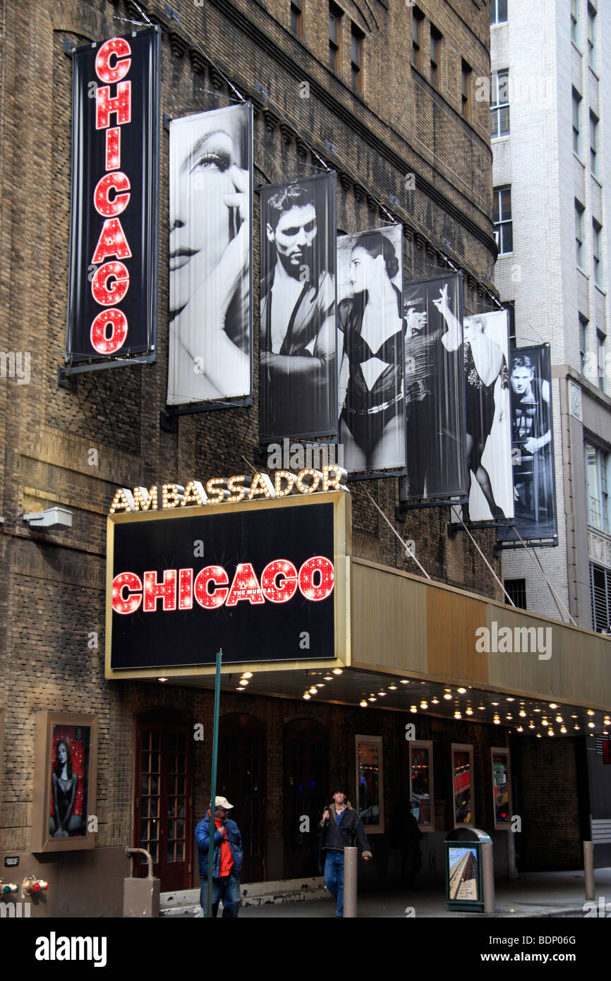 Chicago broadway show hi-res stock photography and images - Alamy