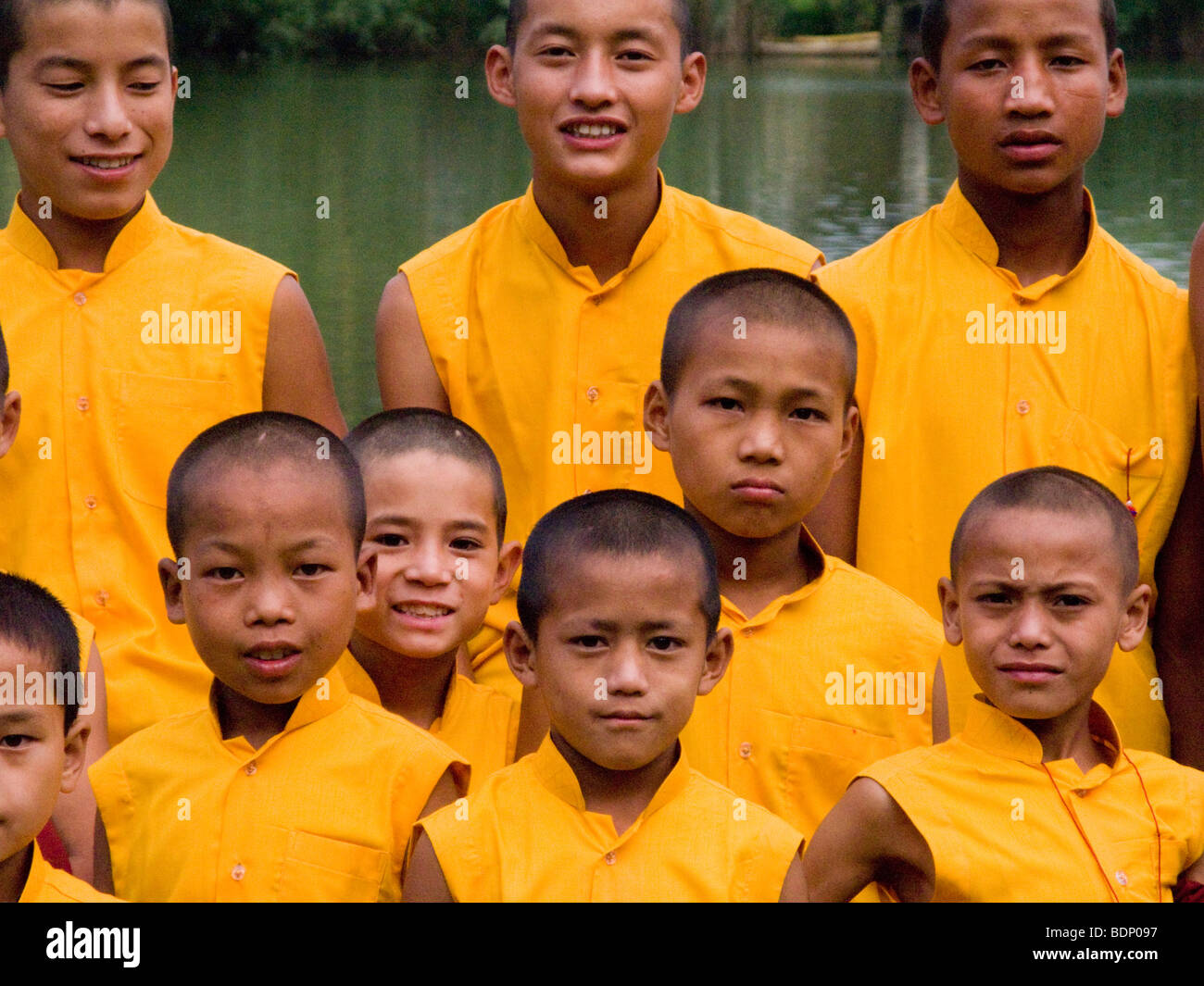 Buddhist boy monks hi-res stock photography and images - Alamy
