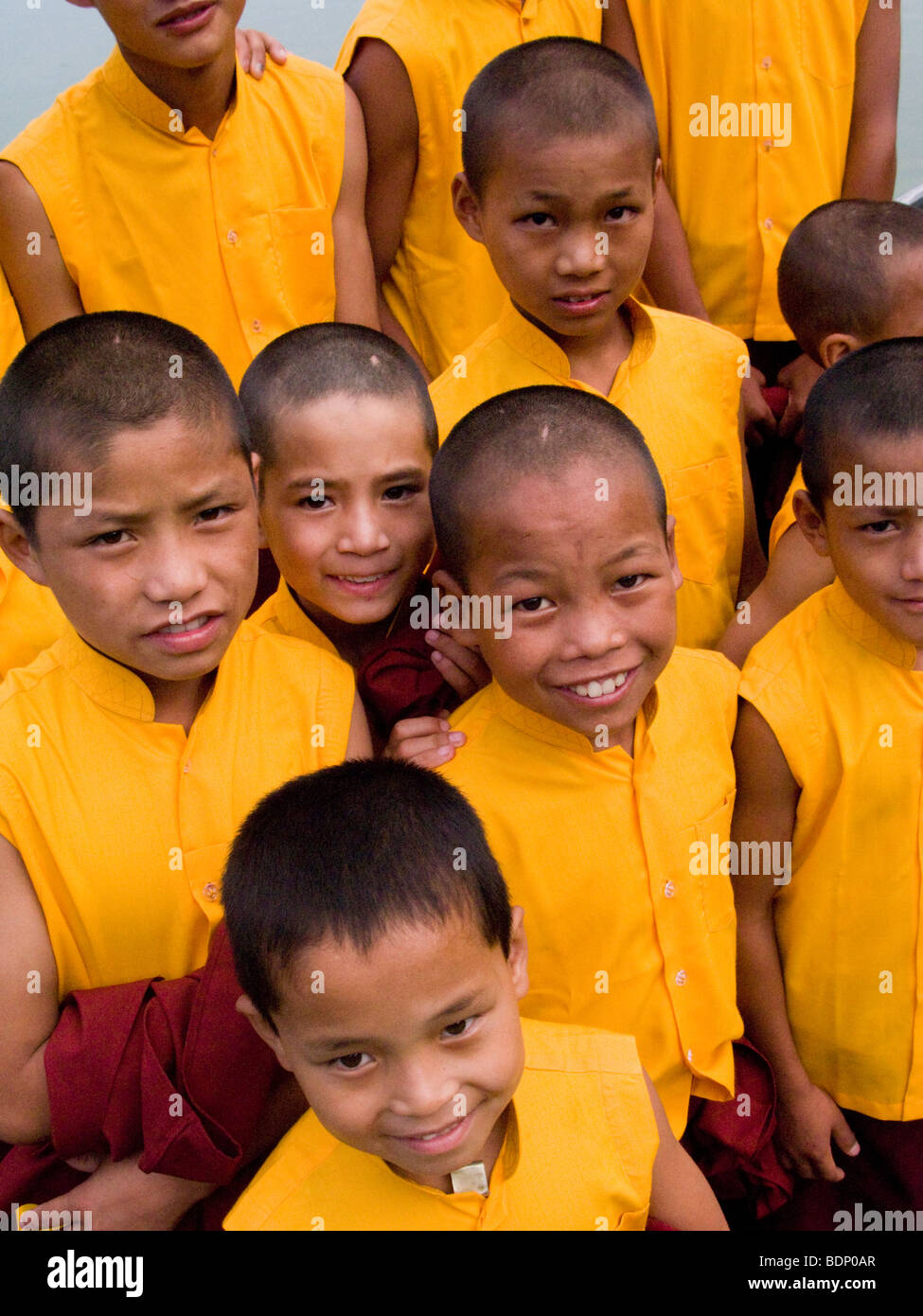 Novice monk and friend hi-res stock photography and images - Alamy