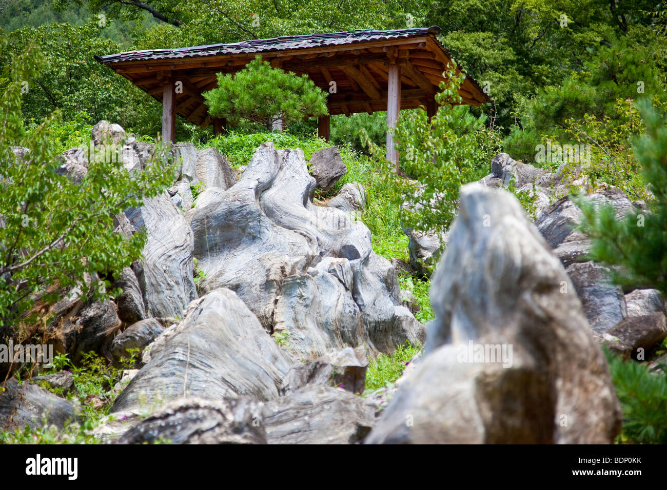 Mountain Scenery in Chungbuk Province South Korea Stock Photo - Alamy