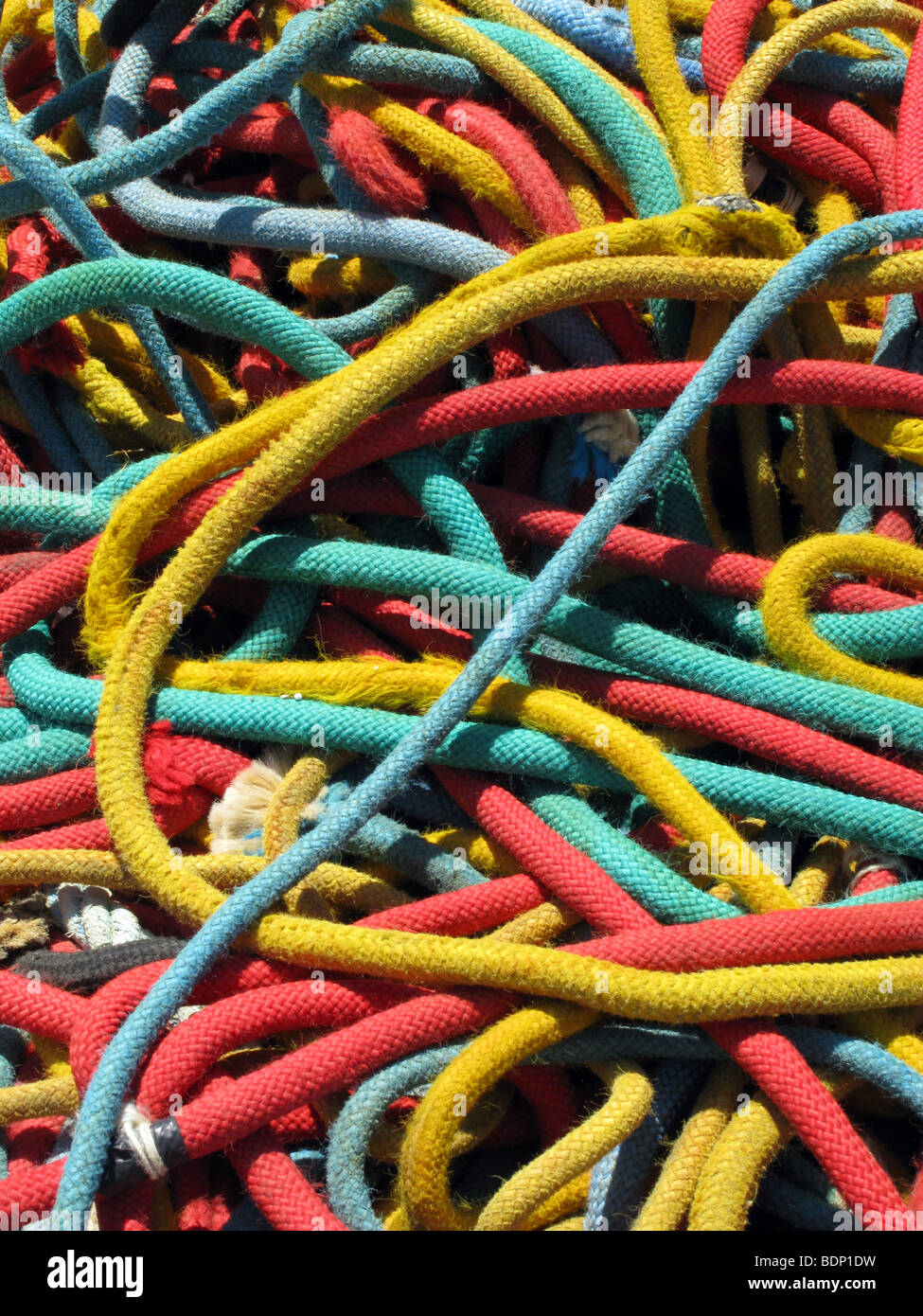 Colourful ropes hi-res stock photography and images - Alamy