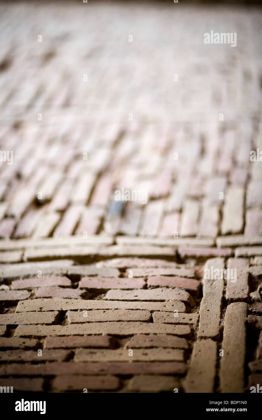 Ancient brick pavement, Alhambra, Granada, Spain Stock Photo - Alamy