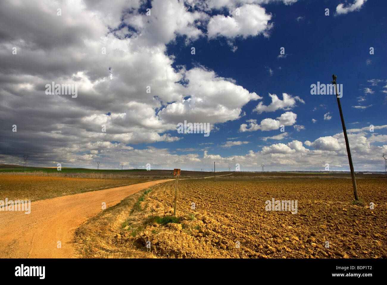 Road in the countryside Stock Photo - Alamy