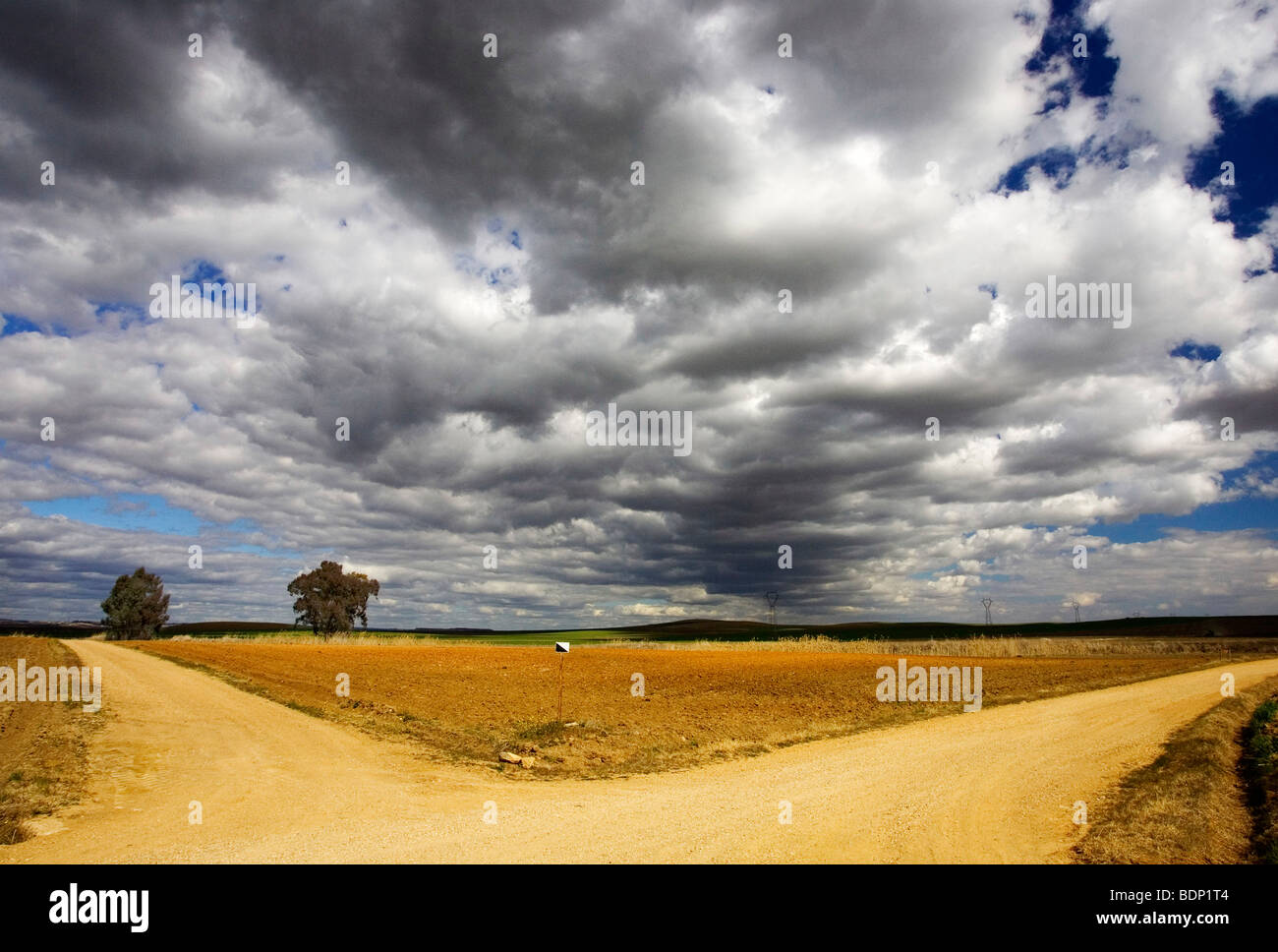 Road in the countryside Stock Photo - Alamy