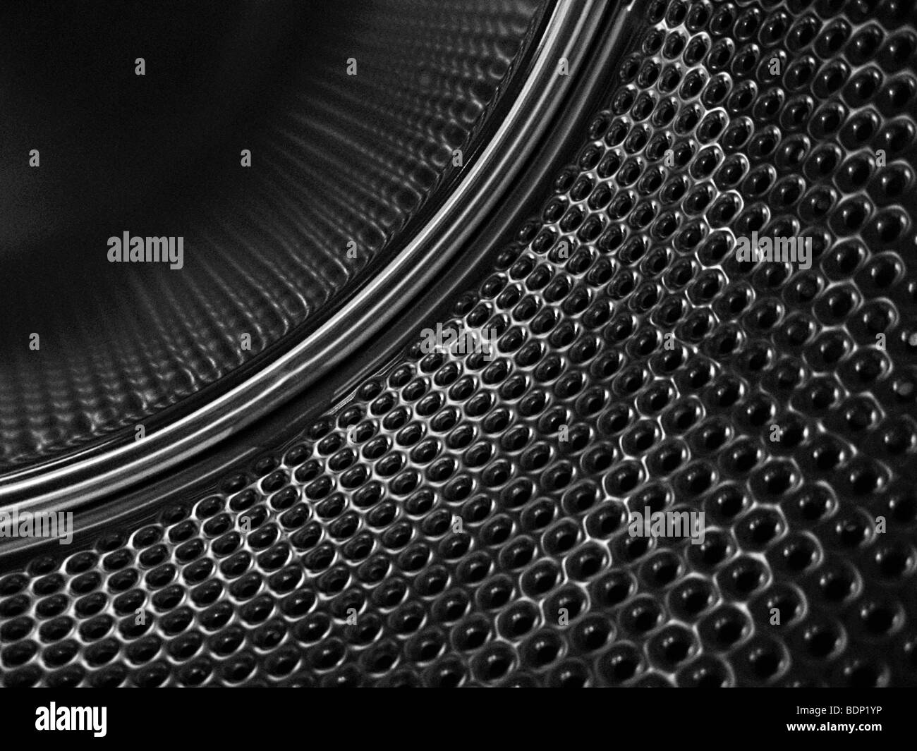 A curved aluminum grill Stock Photo - Alamy