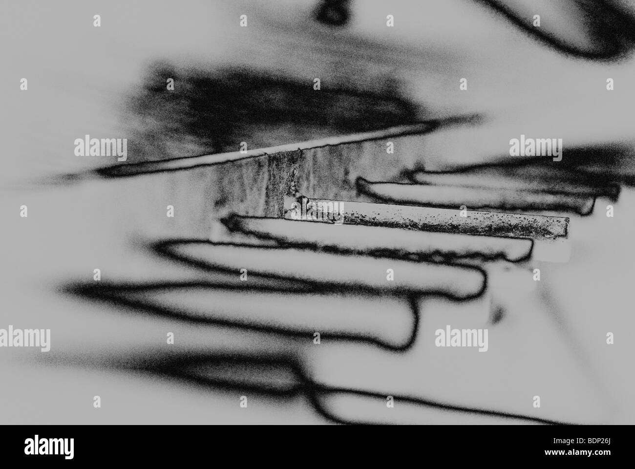 Metal spikes hi-res stock photography and images - Alamy