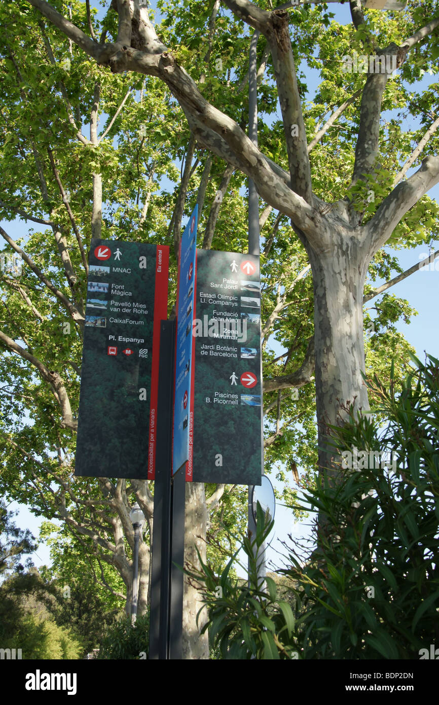 Barcelona sign hi-res stock photography and images - Alamy