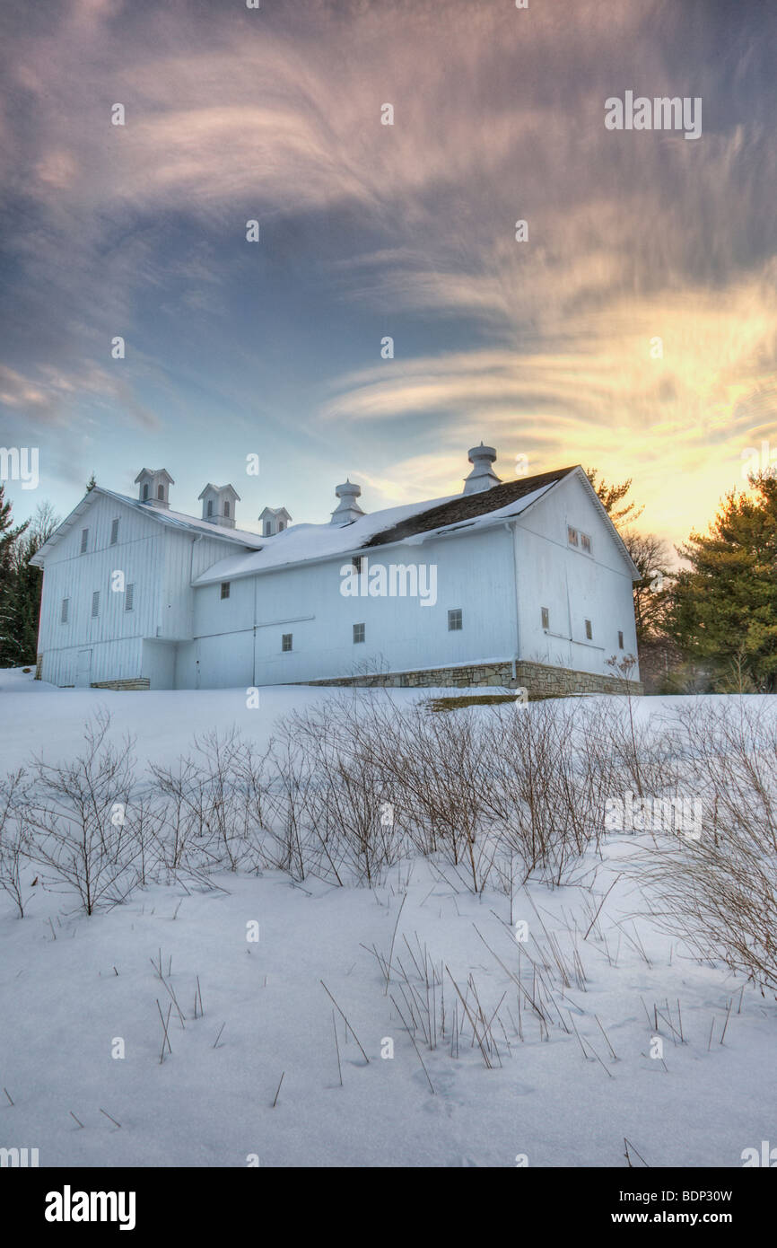 Rural snow location hi-res stock photography and images - Alamy