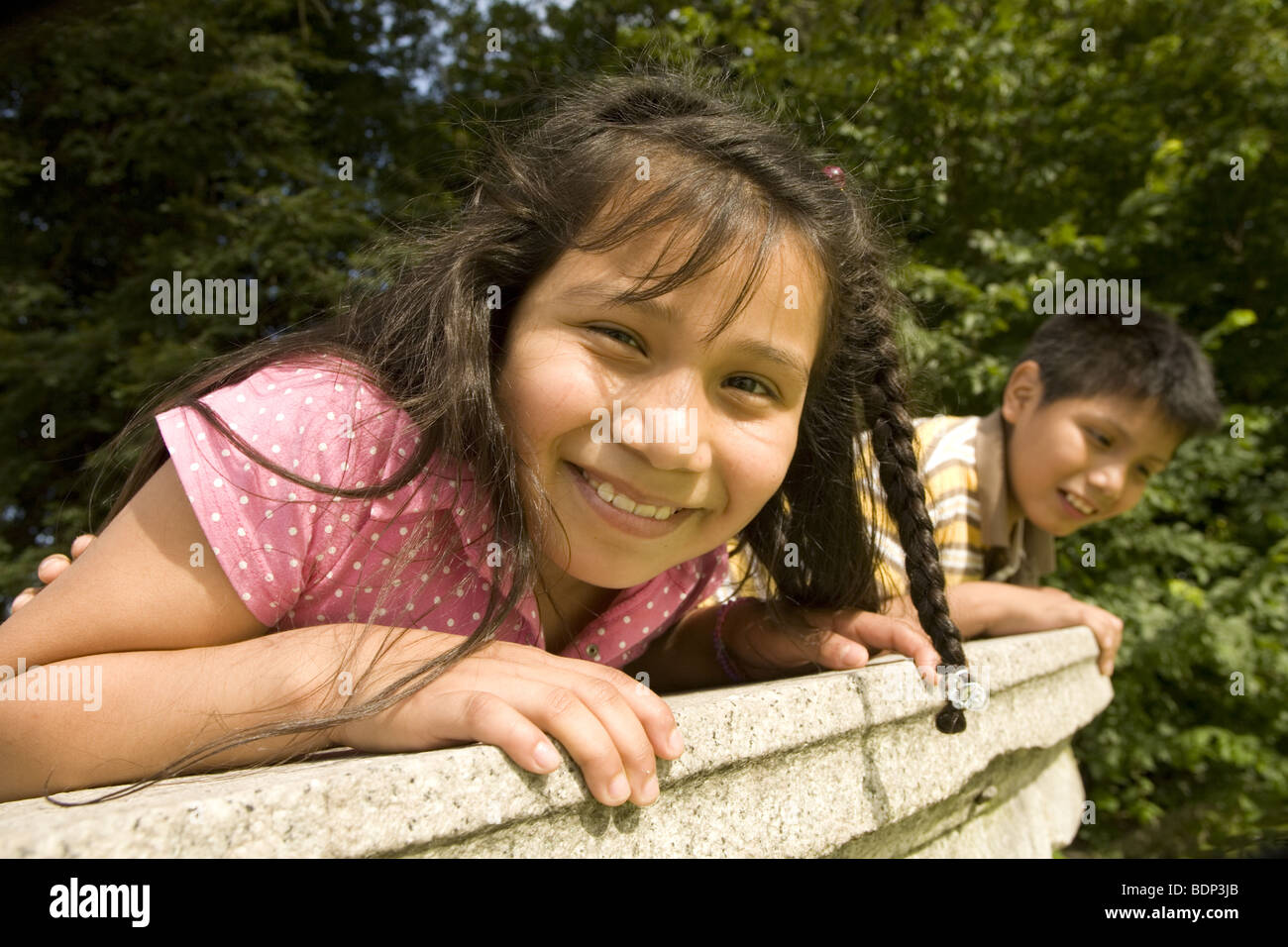 Happy Hispanic Children