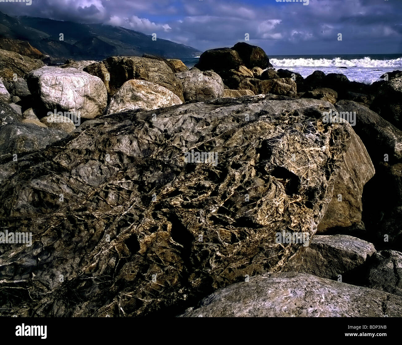 A rocky coastline Stock Photo - Alamy