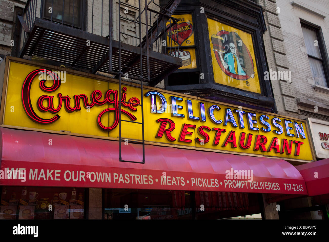 Carnegie Delicatessen in New York City Stock Photo - Alamy