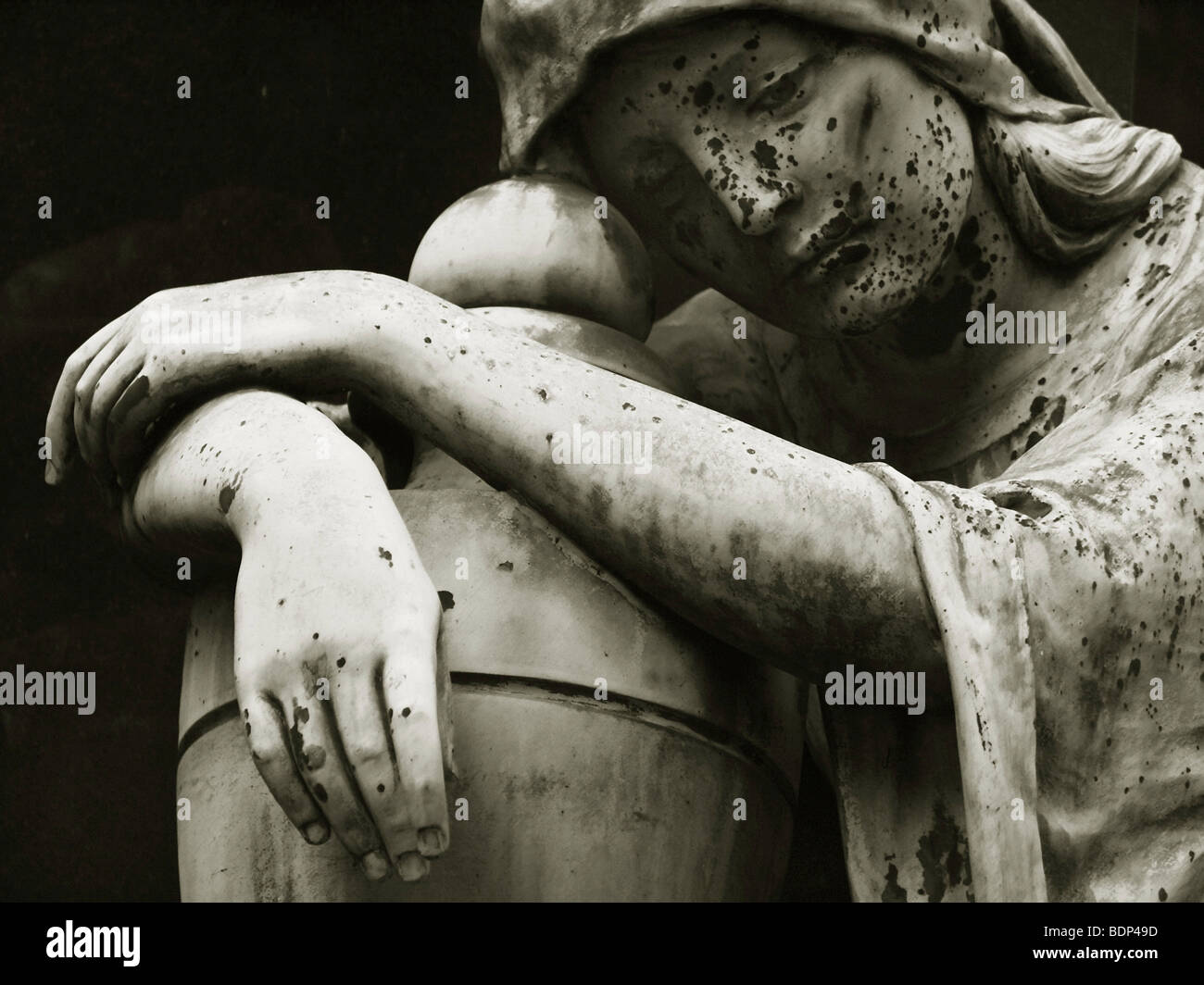 A resting statue Stock Photo - Alamy