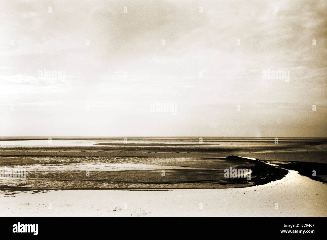 A flat expanse at the beach Stock Photo - Alamy