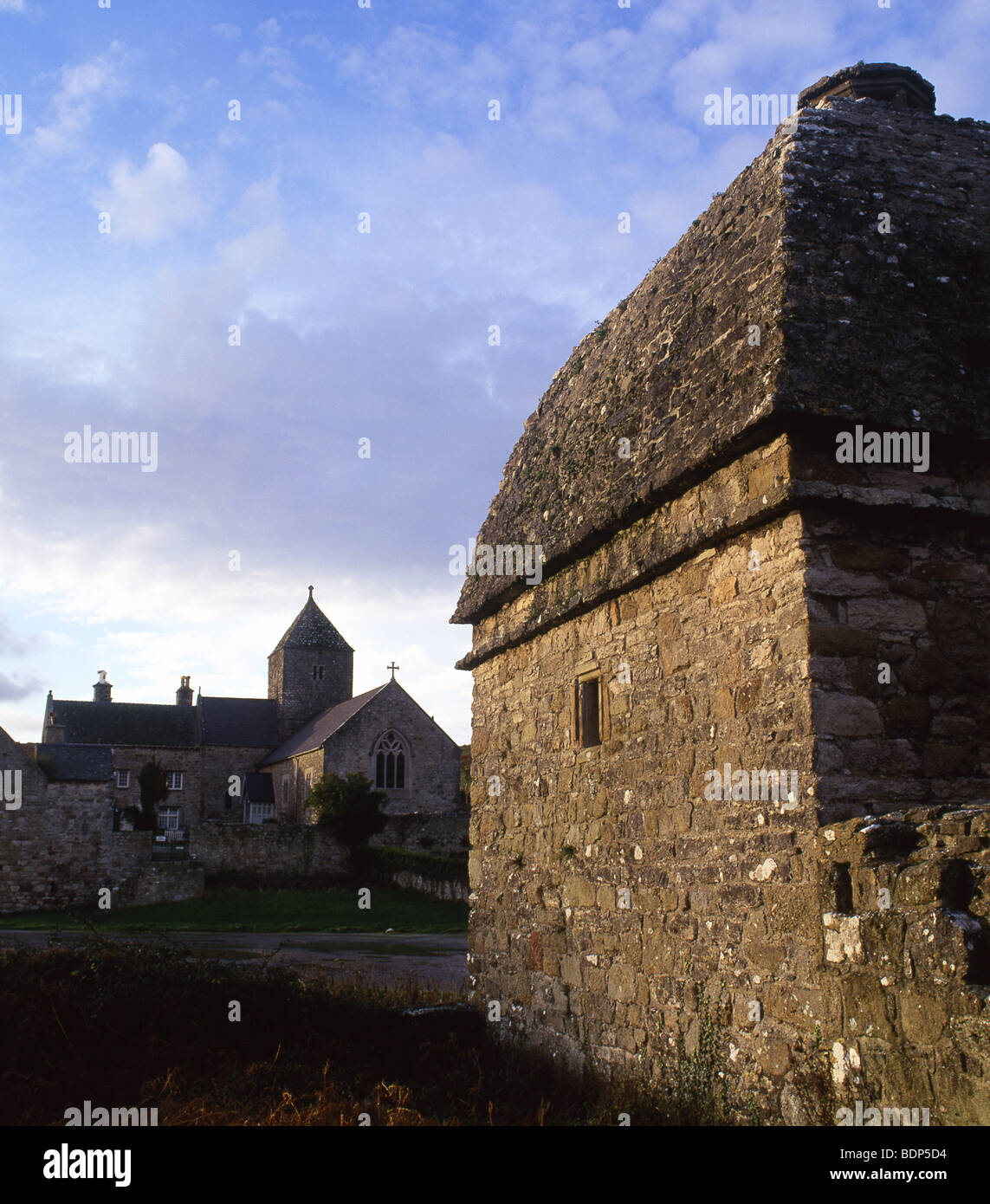 Penmon Dovecote and Priory Anglesey North Wales UK Stock Photo - Alamy