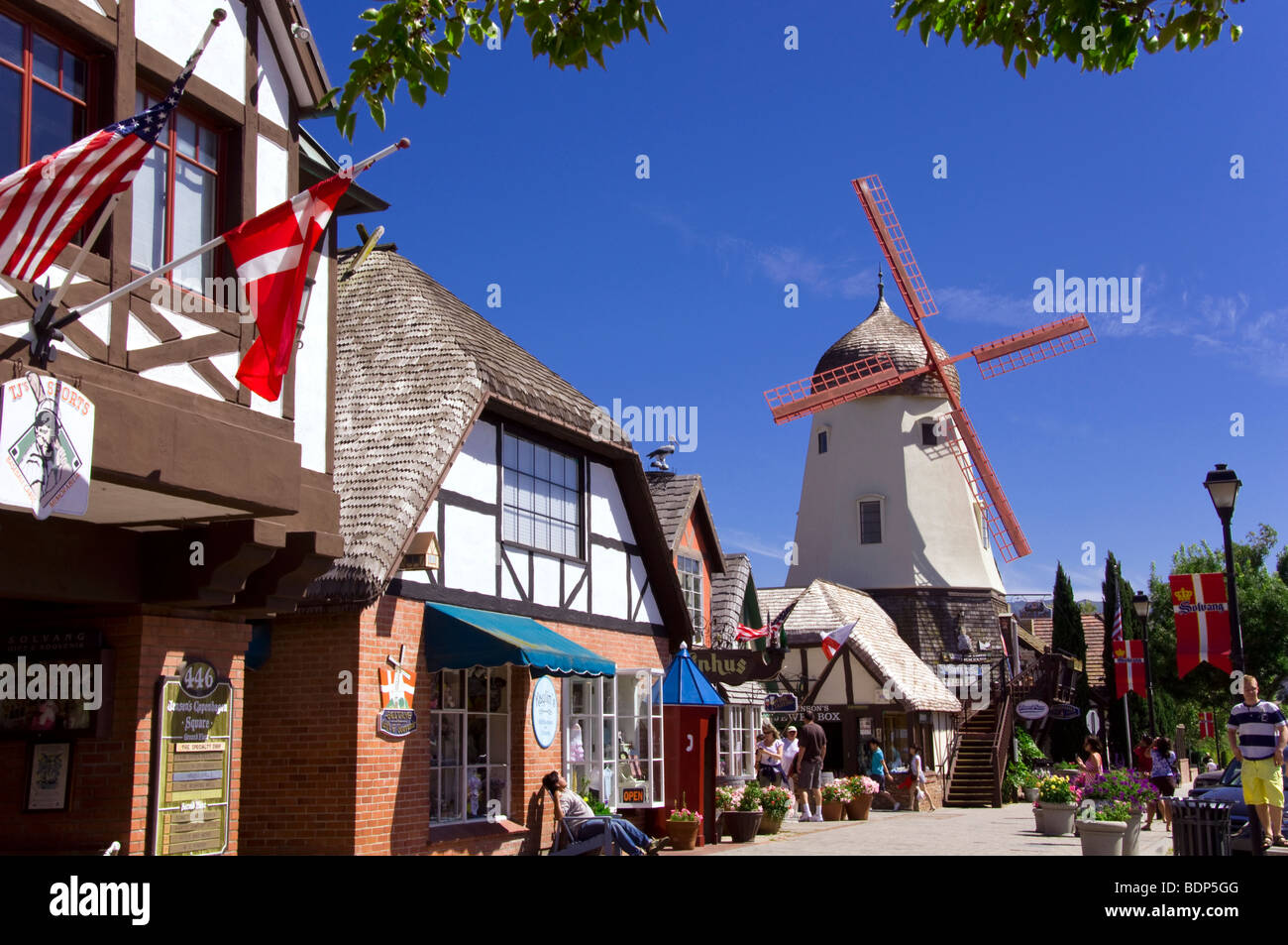Solvang, California, USA Stock Photo - Alamy