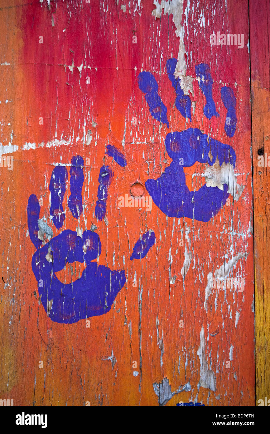 Hand Print Mural Stock Photos & Hand Print Mural Stock Images - Alamy
