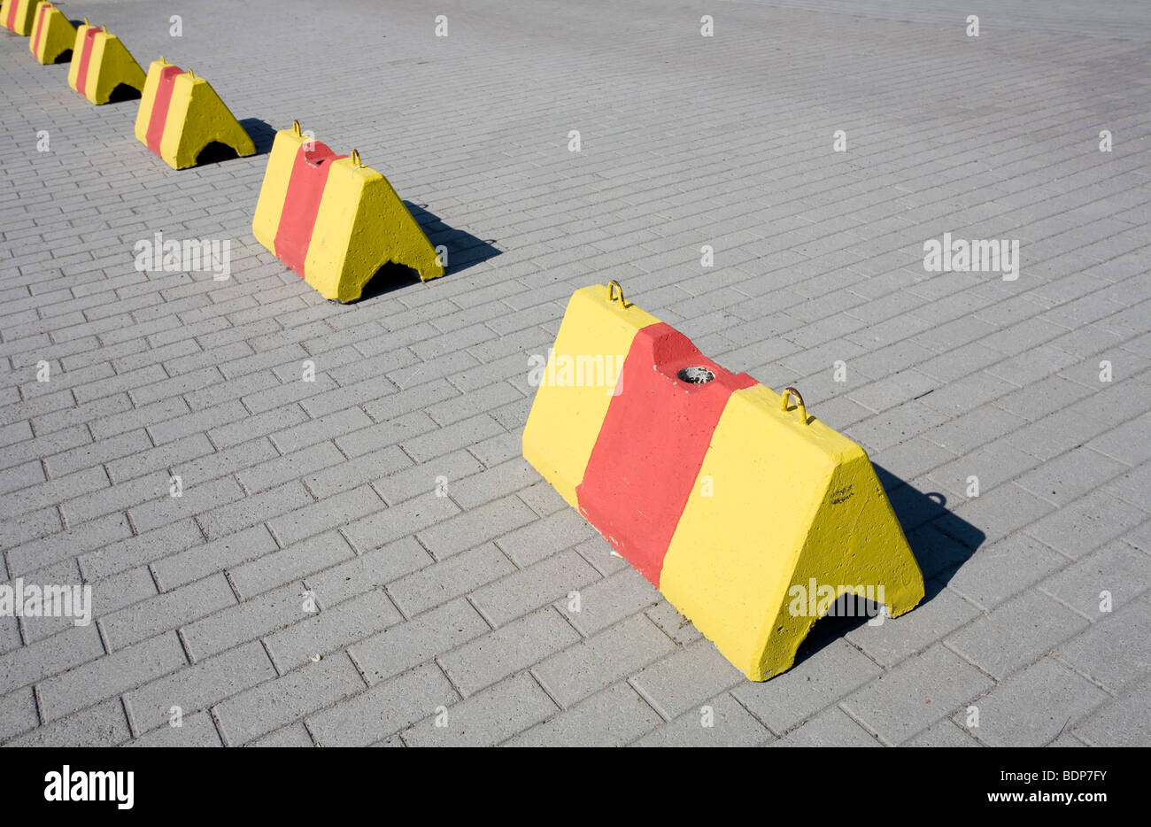 traffic obstacles Stock Photo - Alamy