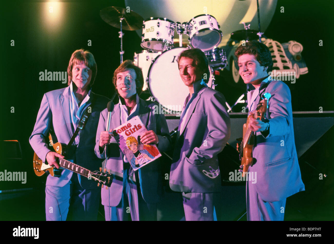 RACEY - UK pop group in 1979 Stock Photo - Alamy