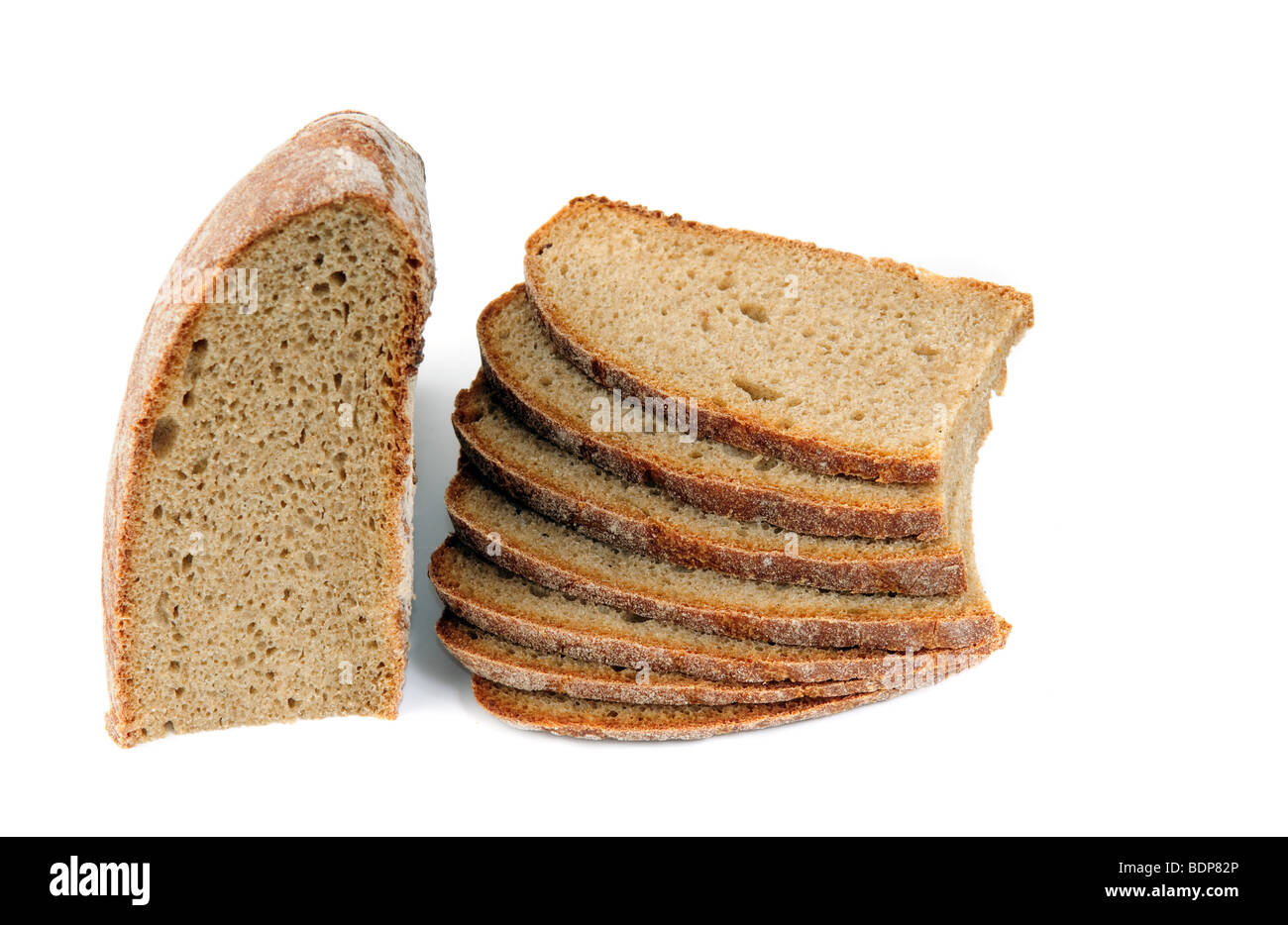 Dark rye flour Cut Out Stock Images & Pictures - Alamy