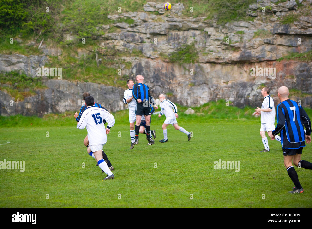 a local football match Stock Photo - Alamy
