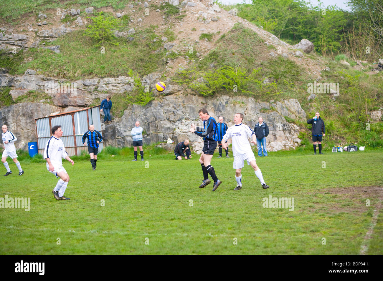 a local football match Stock Photo - Alamy