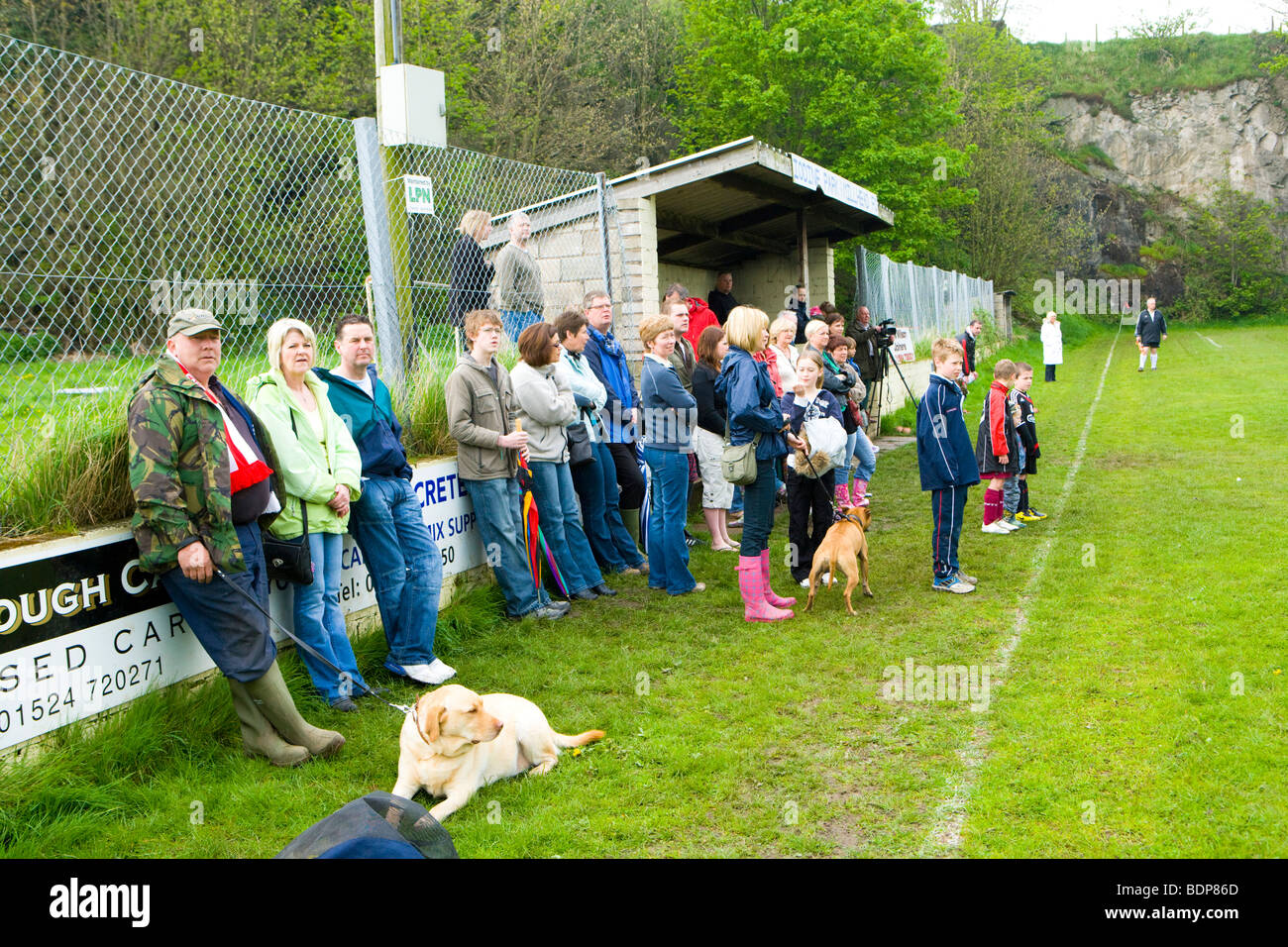 a local football match Stock Photo - Alamy