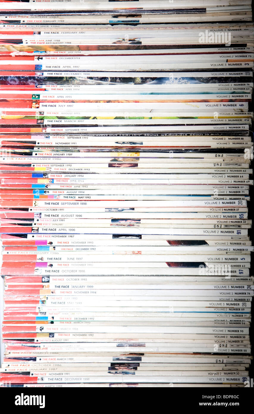 The face magazine hi-res stock photography and images - Alamy