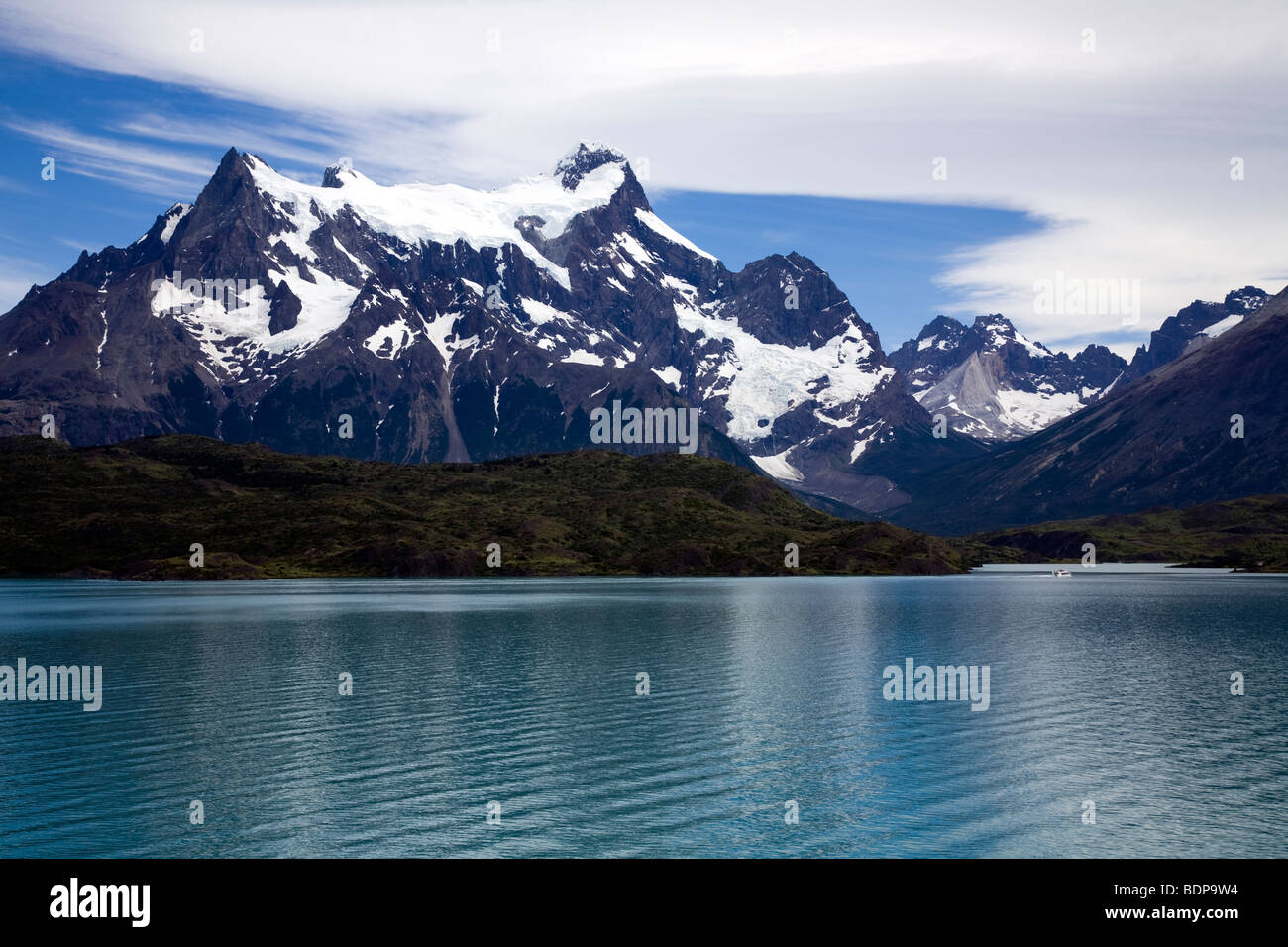 The scenic beauty of Torres del Paine National Park, Chile Stock Photo ...
