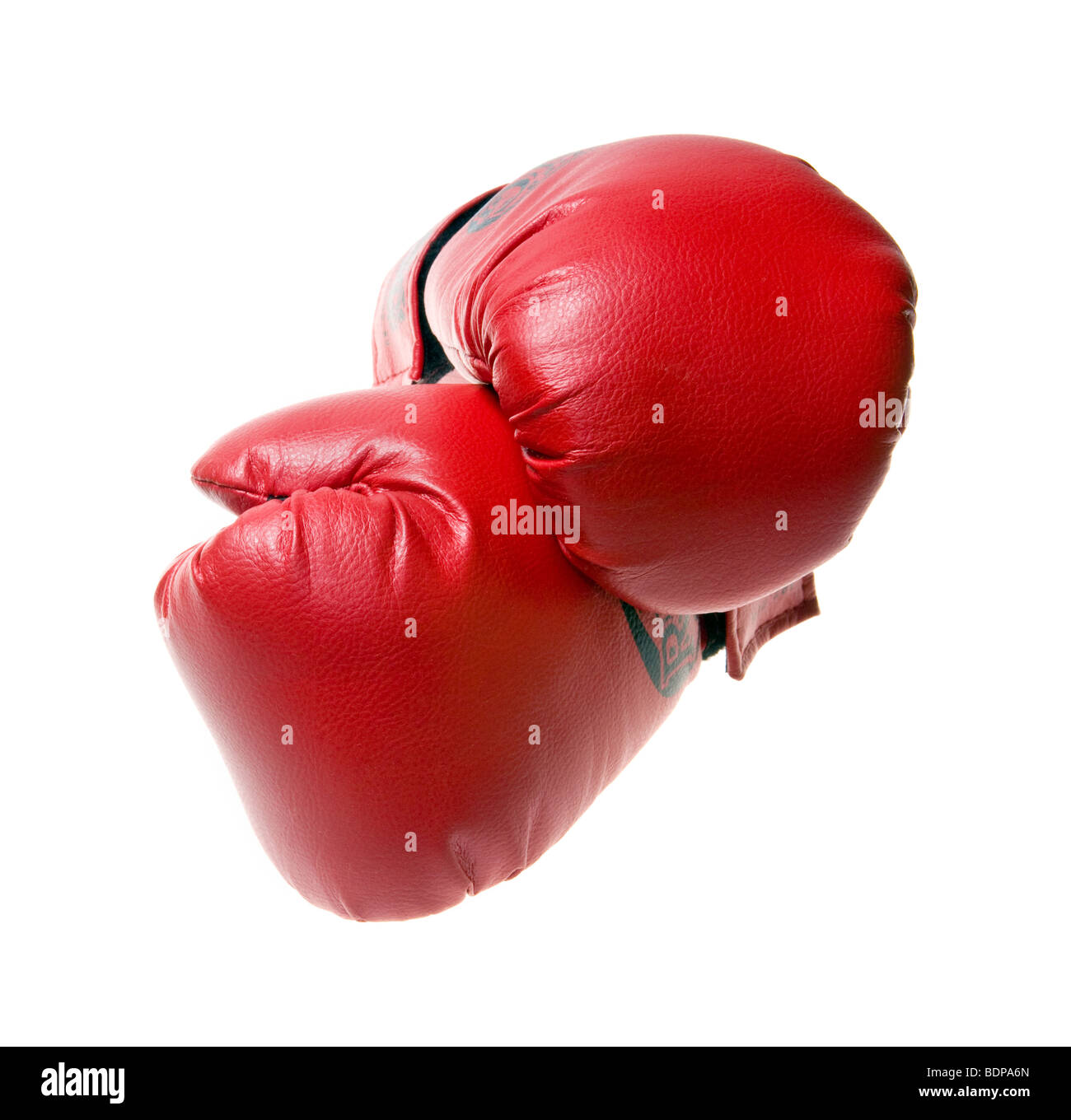 Boxing gloves isolated on white background Stock Photo - Alamy