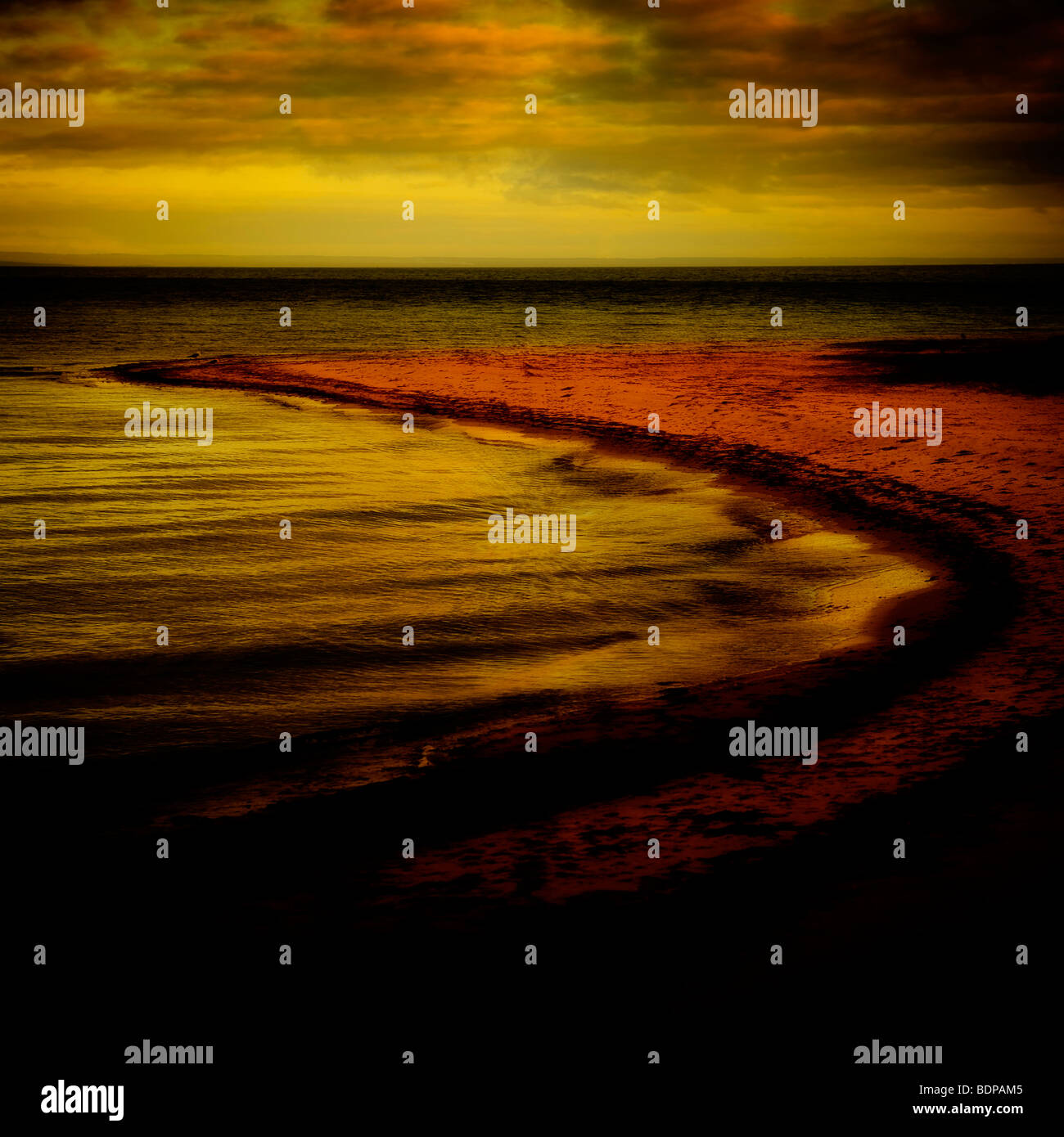 Abstract,sea,beach, shore, ocean, sand, horizon Stock Photo - Alamy